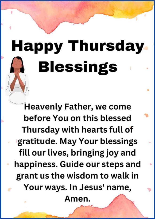 Thursday blessings images - Fotos de amor & Imagenes de amor